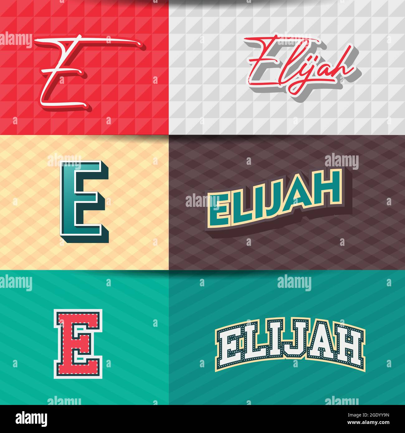 Elijah calligraphy hi-res stock photography and images - Alamy