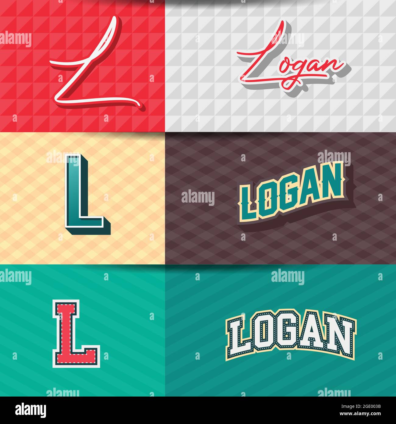 Logan family Stock Vector Images - Alamy
