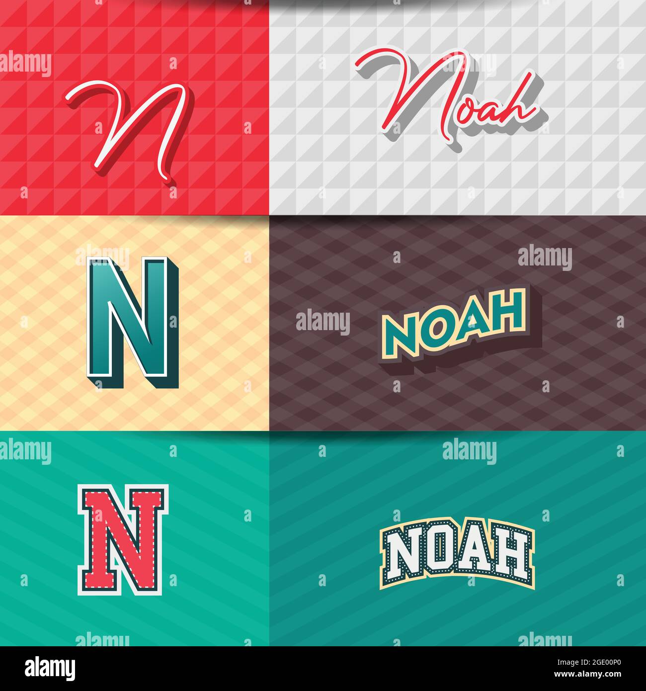 Noah Name Design