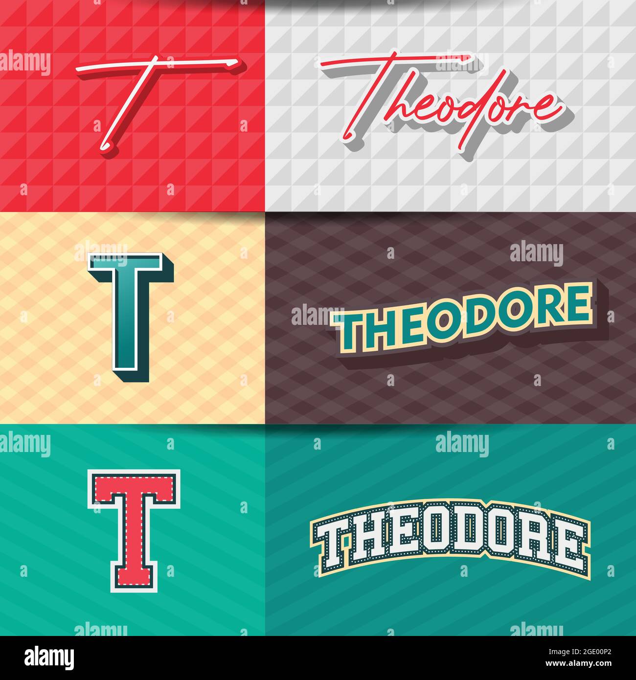 Theodore man Stock Vector Images - Alamy