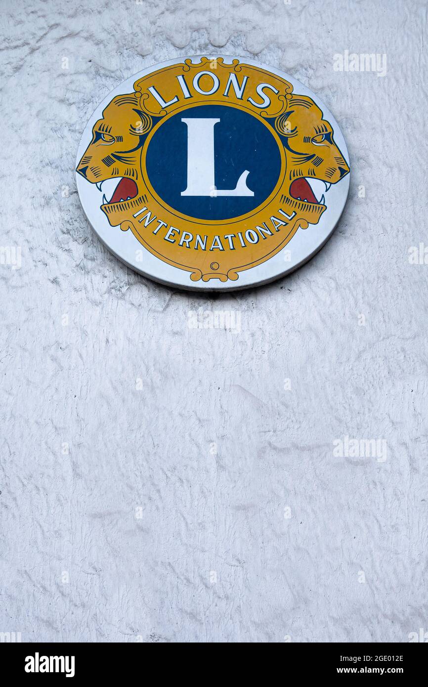 International Lions Logo Lions Clubs International Logo Car Sticker