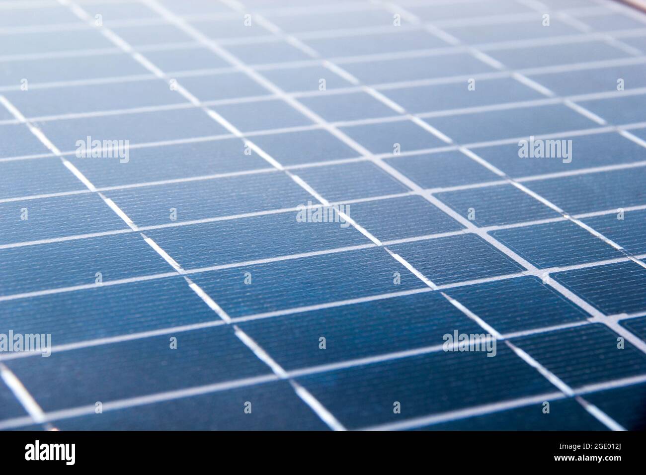 Solar Panel Collector Cells for Renewable Energy Close Up Stock Photo ...