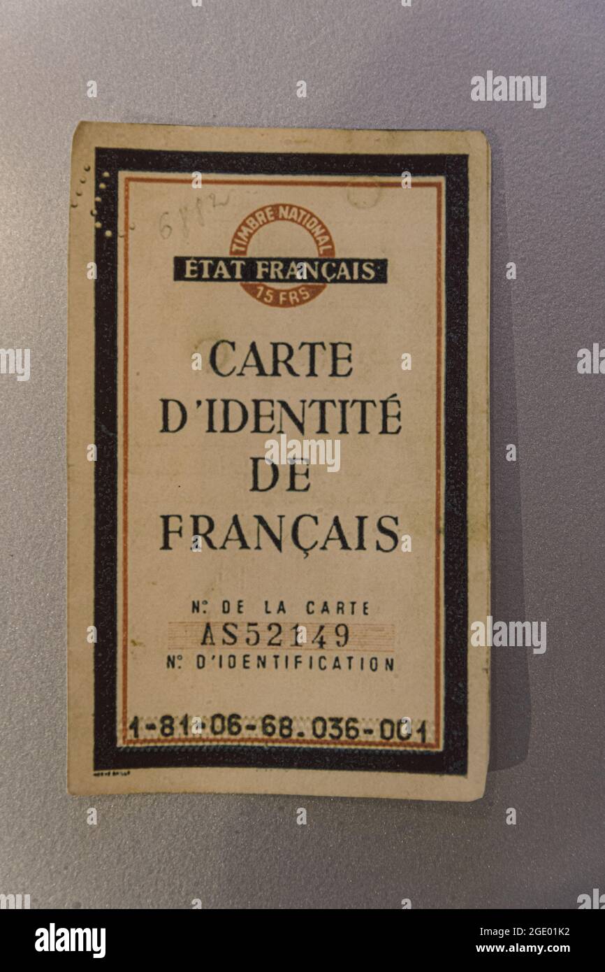 PARIS, FRANCE - Mar 24, 2020: A closeup shot of an old French Citizen ...