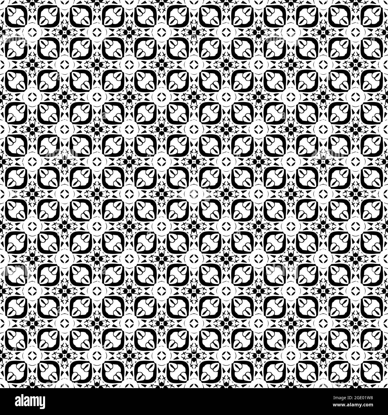 Black and white surface pattern texture. Bw ornamental graphic design ...