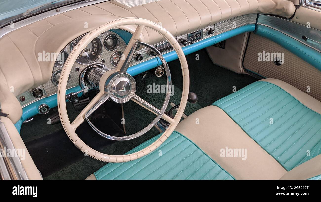 Bordeaux , Aquitaine France - 12 15 2020 : Ford Thunderbird Convertible ...