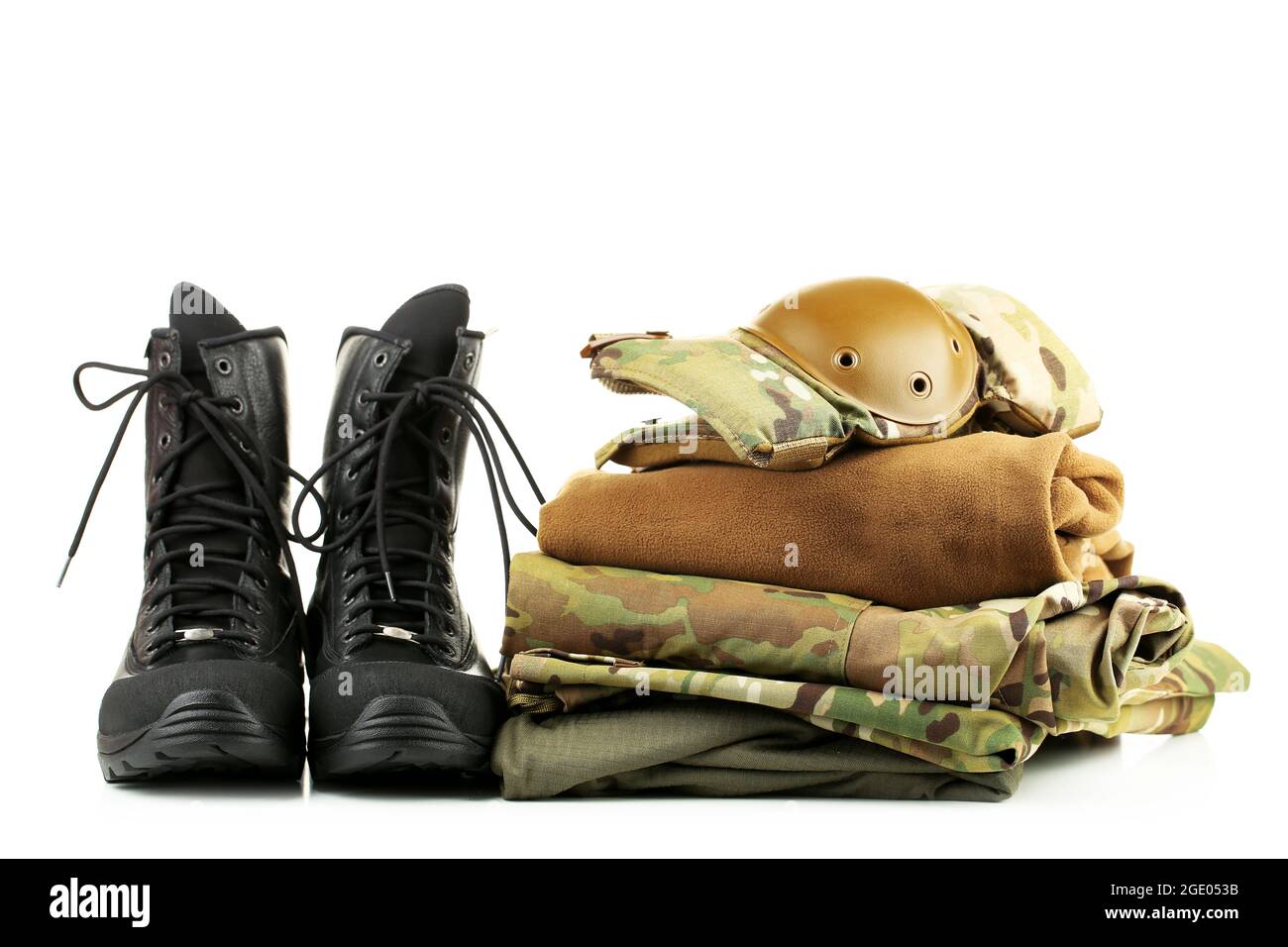 Army uniform, isolated on white Stock Photo - Alamy