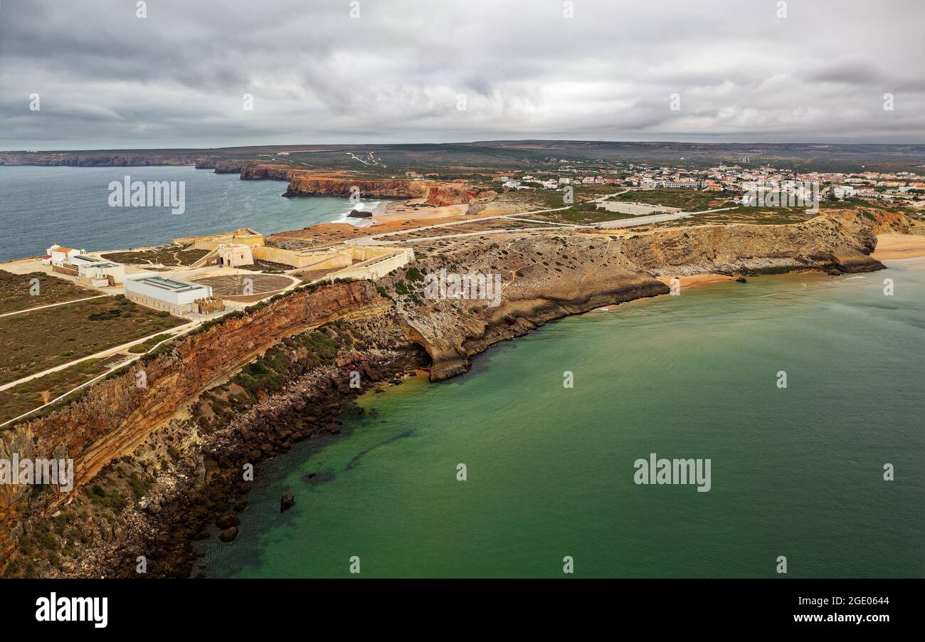 Castelo De Sagres Forte De Sagres Fortaleza De Sagres Portugal