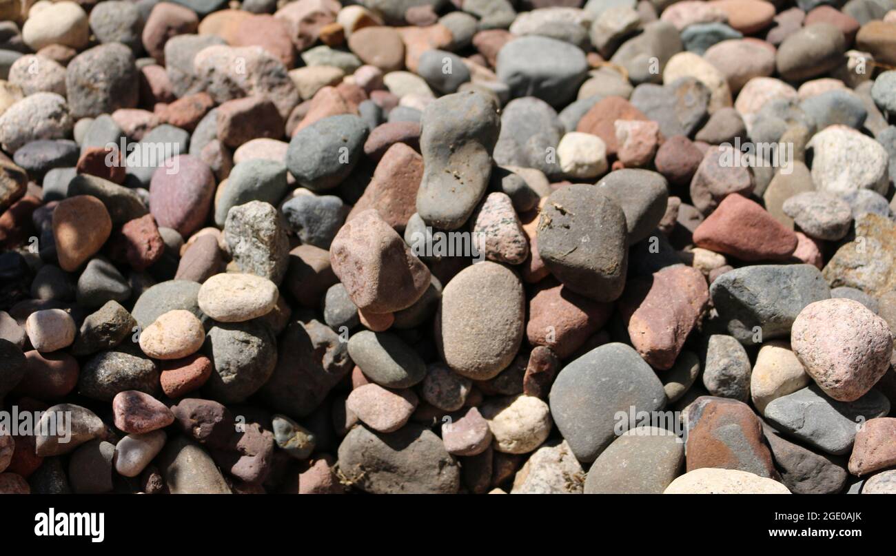Colorful river rocks hi-res stock photography and images - Alamy