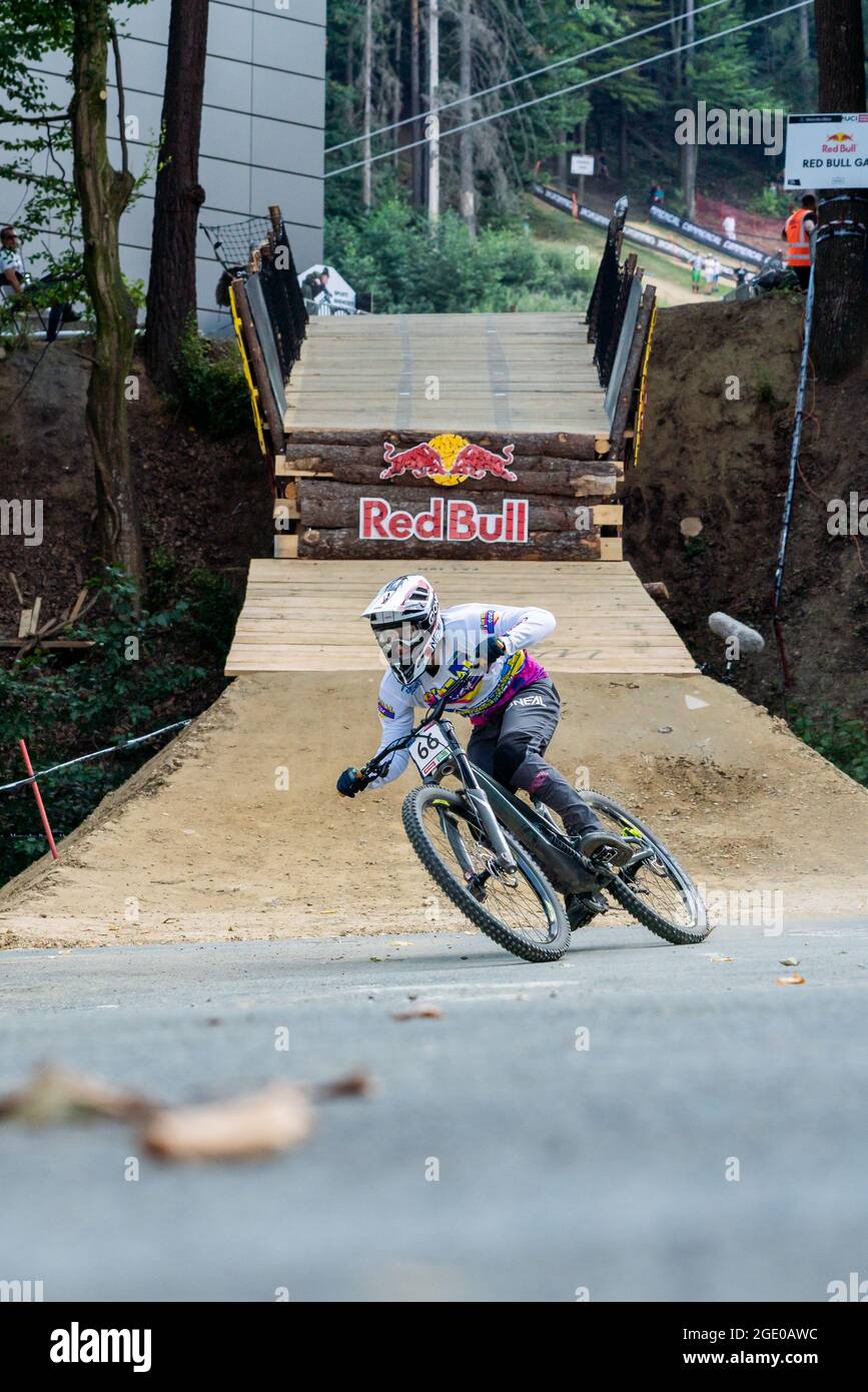 Dan SLACK of Great Britain during the 2021 Mountain Bike World Cup on ...