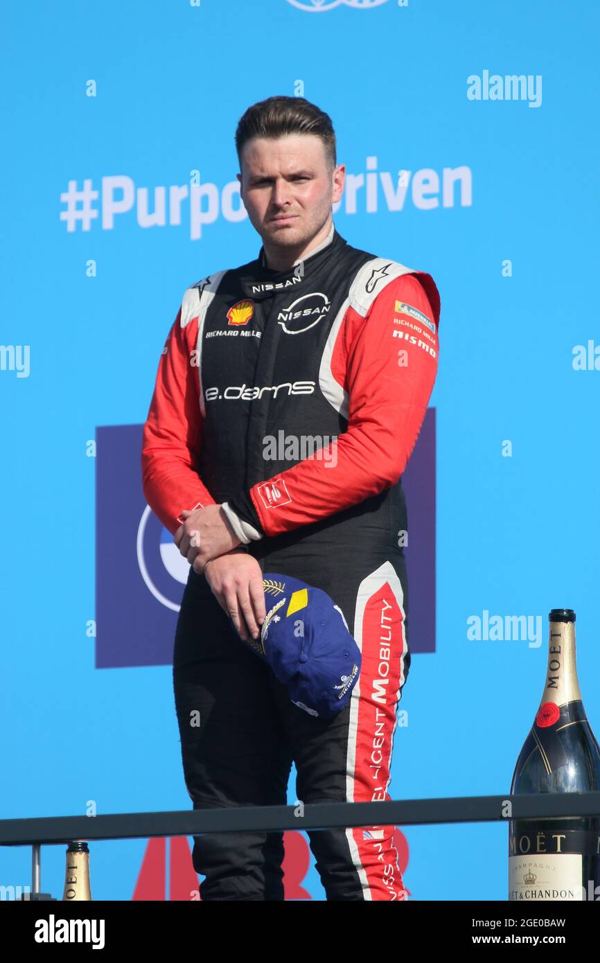 08/15/2021, Berlin, Germany, Oliver Rowland on the podium. Norman Nato ...