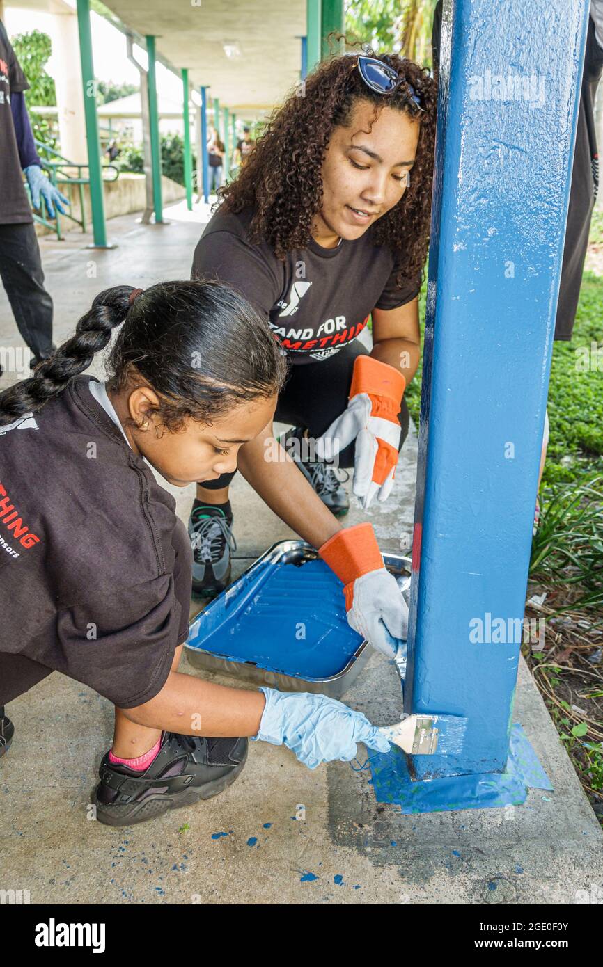 Miami Florida,Allapattah Comstock Elementary School,Martin Luther King Jr. Day of Service,MLK ...