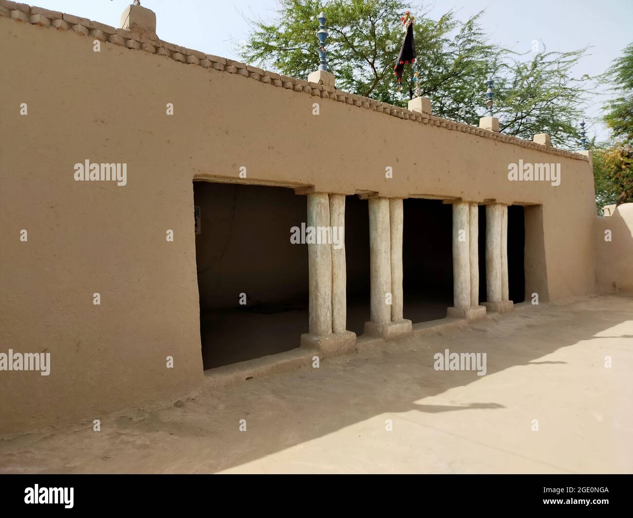 PANO AQIL, PAKISTAN - Mar 16, 2021: The Pano Aqil village in Sindh ...