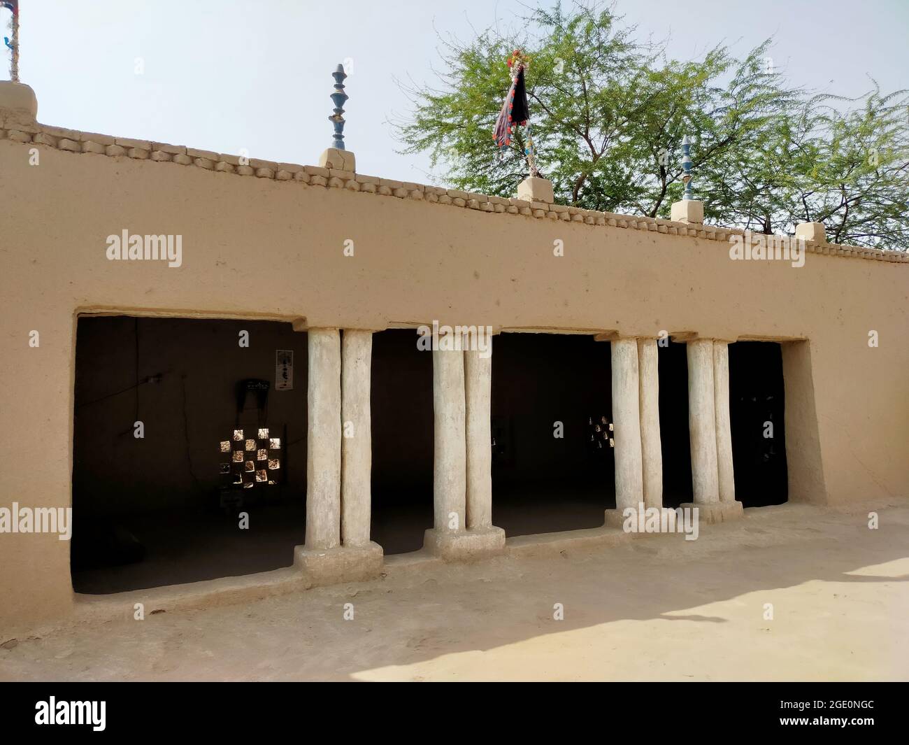 PANO AQIL, PAKISTAN - Mar 16, 2021: The Pano Aqil village in Sindh ...