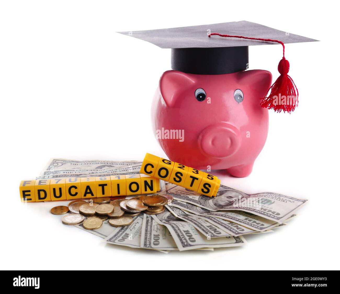 Education costs concept Stock Photo - Alamy
