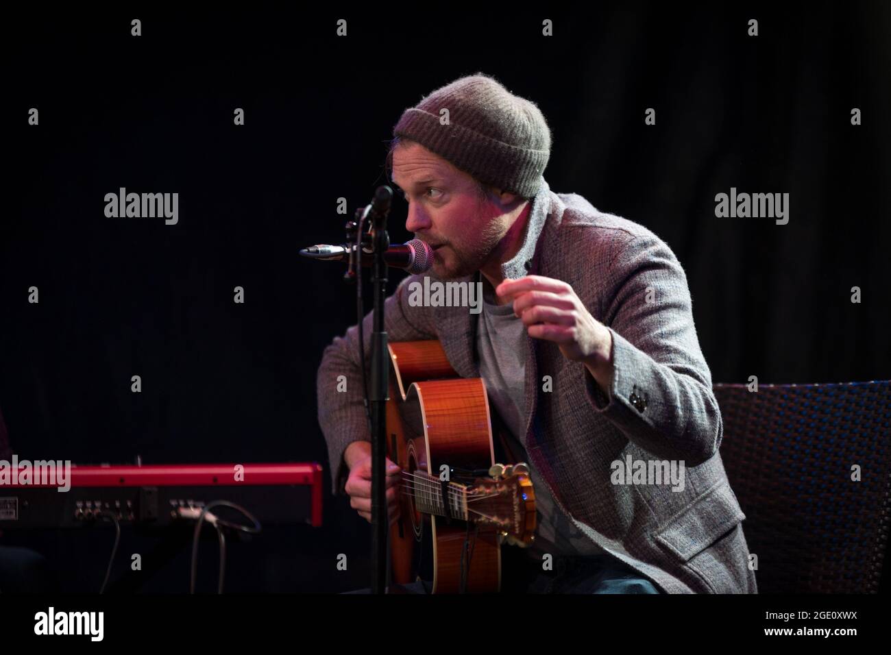 Edinburgh, Scotland. Sun 15 August 2021. Scottish musician Jamie ...