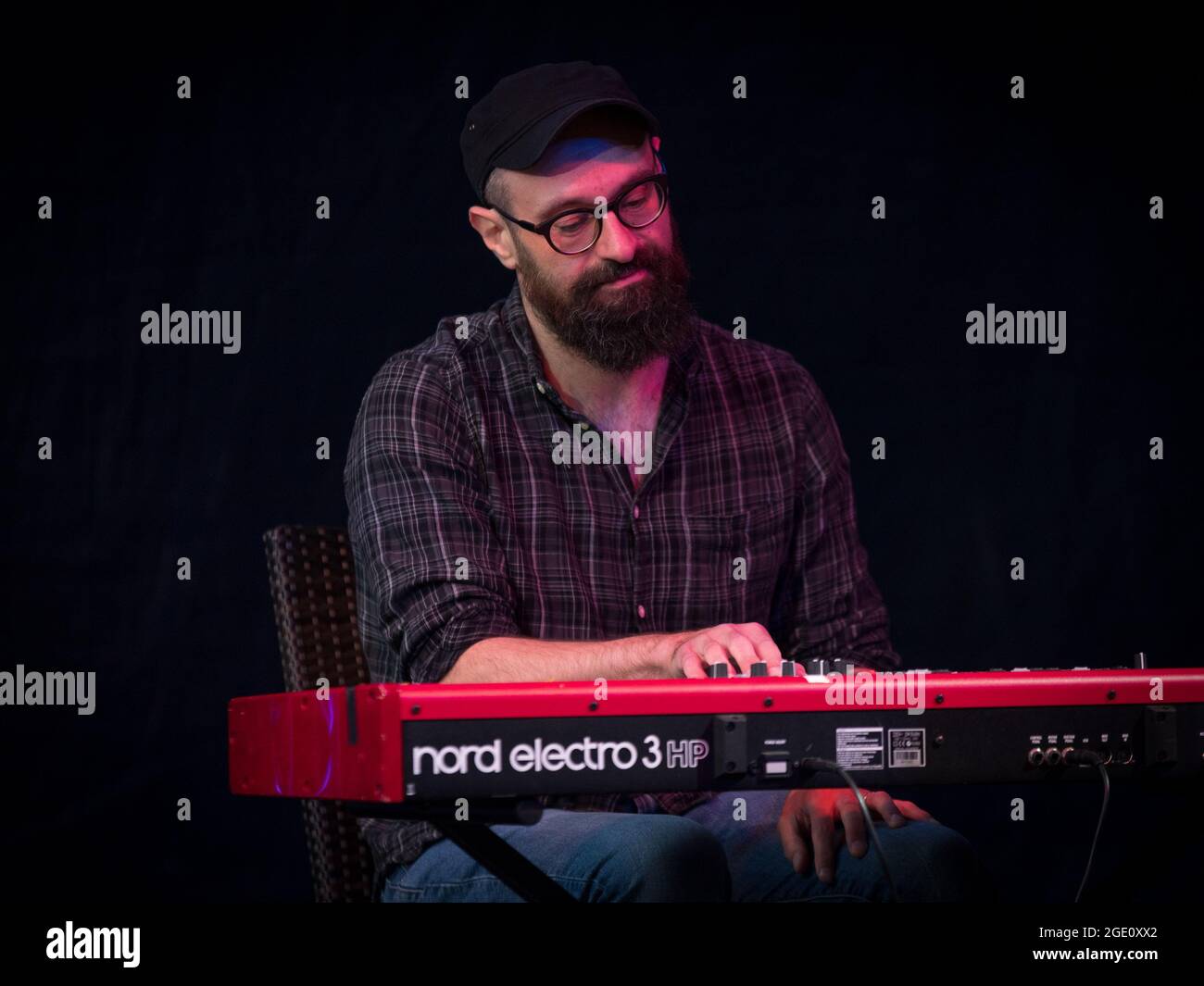 Edinburgh, Scotland. Sun 15 August 2021. Scottish musician Jamie ...