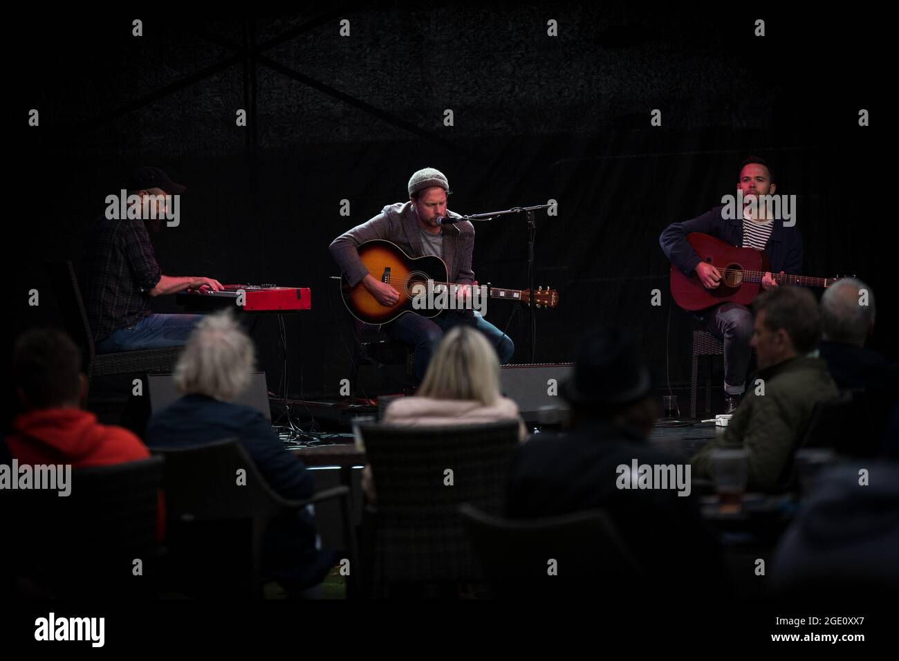 Edinburgh, Scotland. Sun 15 August 2021. Scottish musician Jamie ...