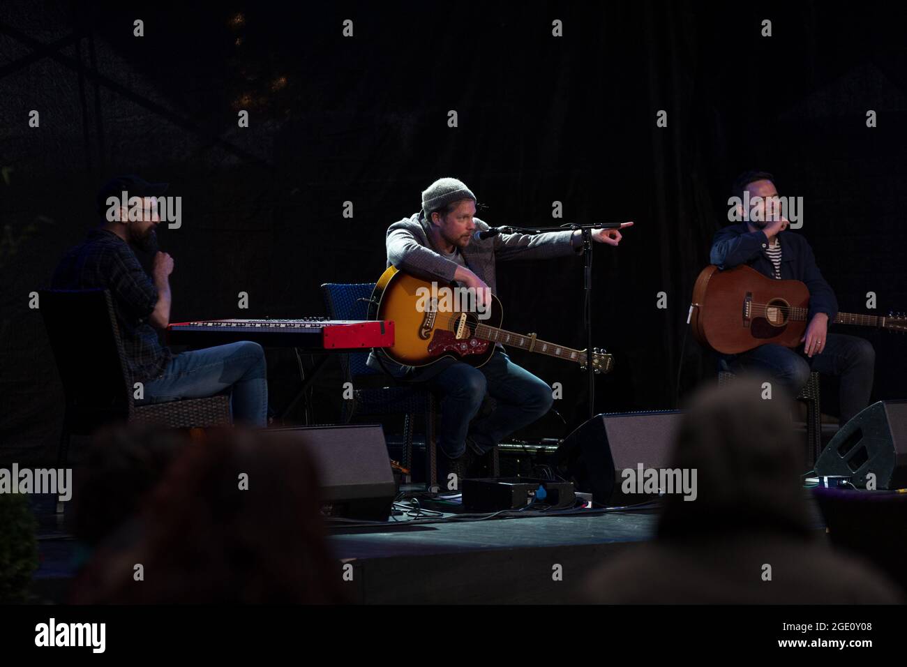 Edinburgh, Scotland. Sun 15 August 2021. Scottish musician Jamie ...