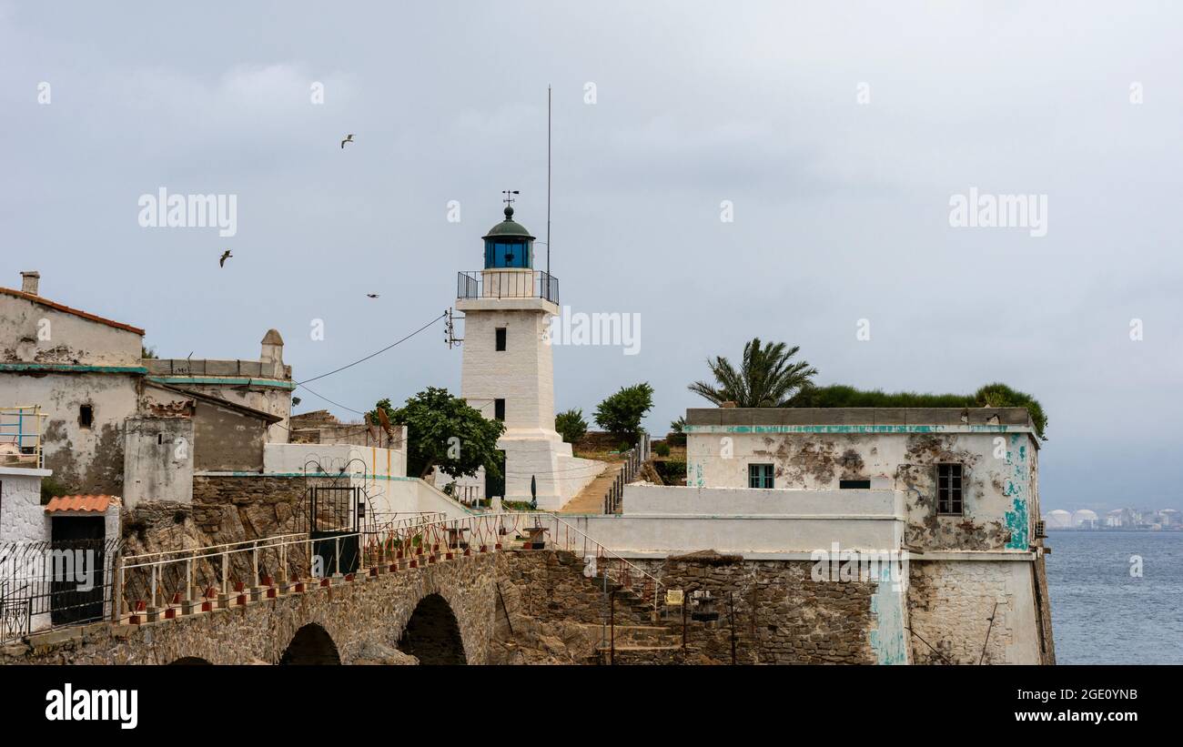 Old stone lighthouse hi-res stock photography and images - Alamy