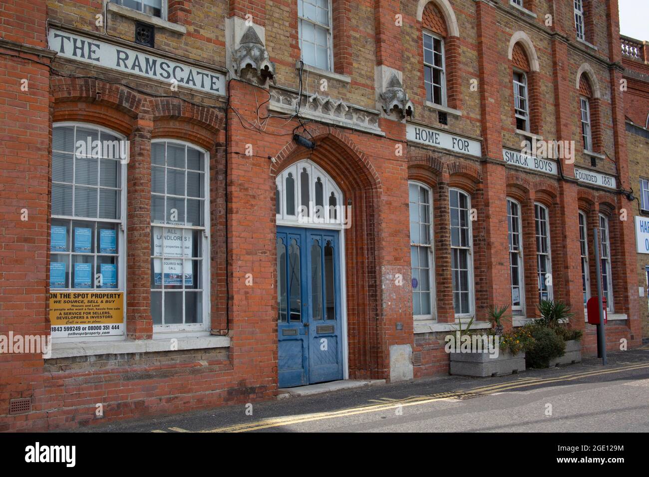 The Ramsgate Home for Smack Boys Founded 1881, Military Road, Ramsgate ...