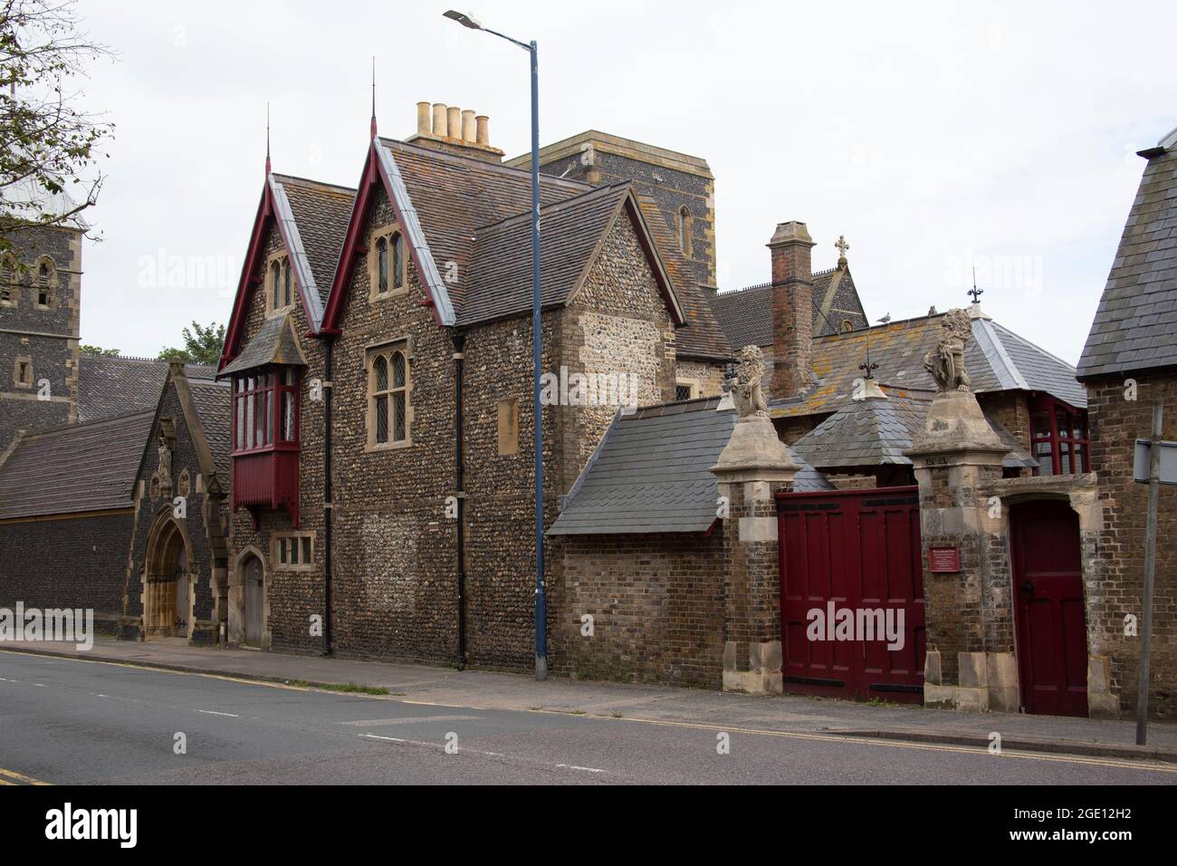 The Grange, family home of Augustus Pugin, West Cliff, Ramsgate Kent ...