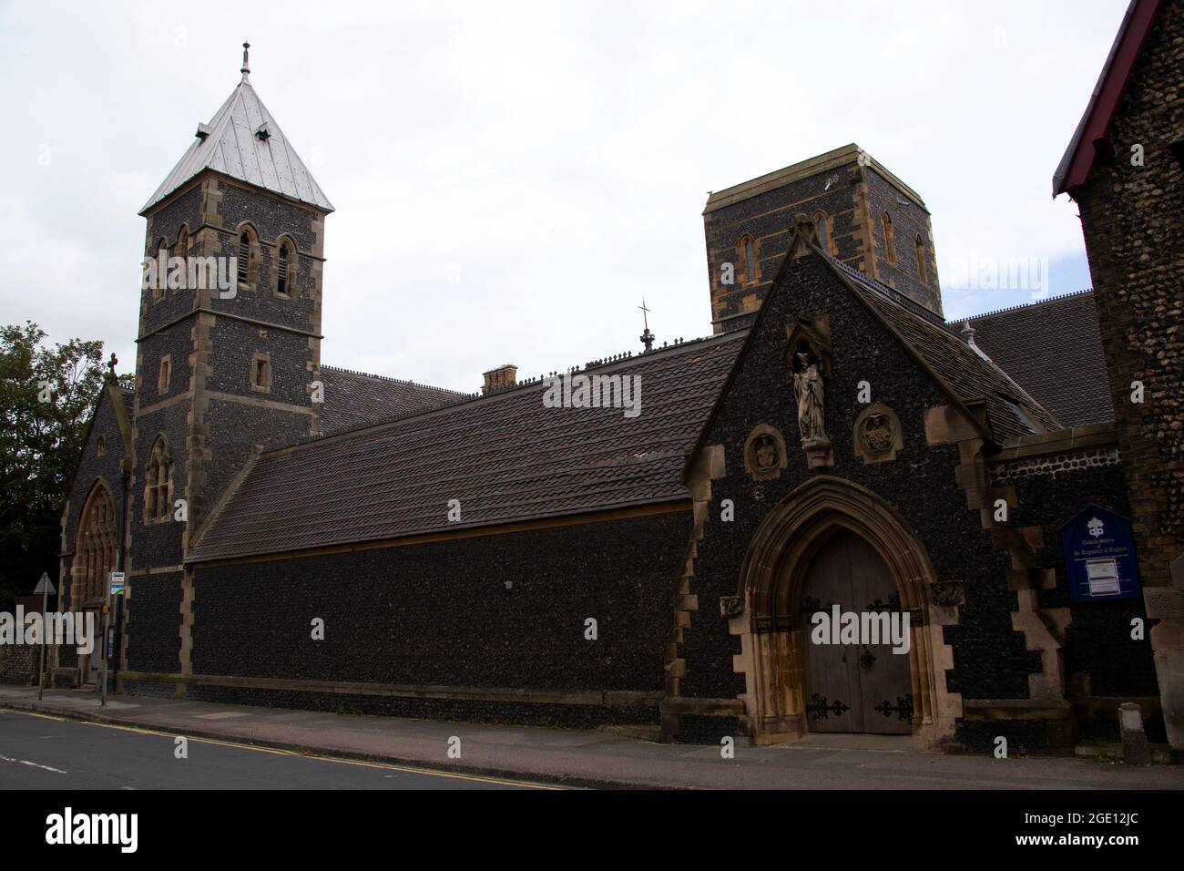 St Augustine's church, designed by Augustus Pugin, West Cliff, Ramsgate ...
