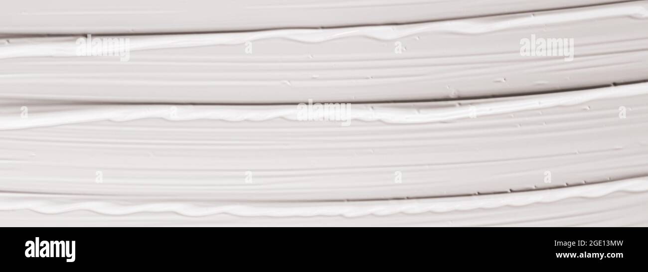 Skincare cosmetics and cream product texture or antibacterial liquid ...