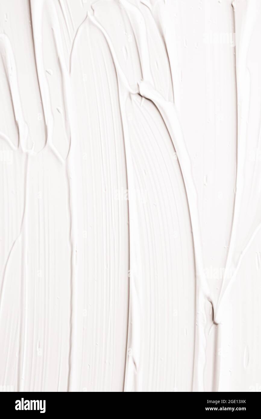 Skincare cosmetics and cream product texture or antibacterial liquid ...