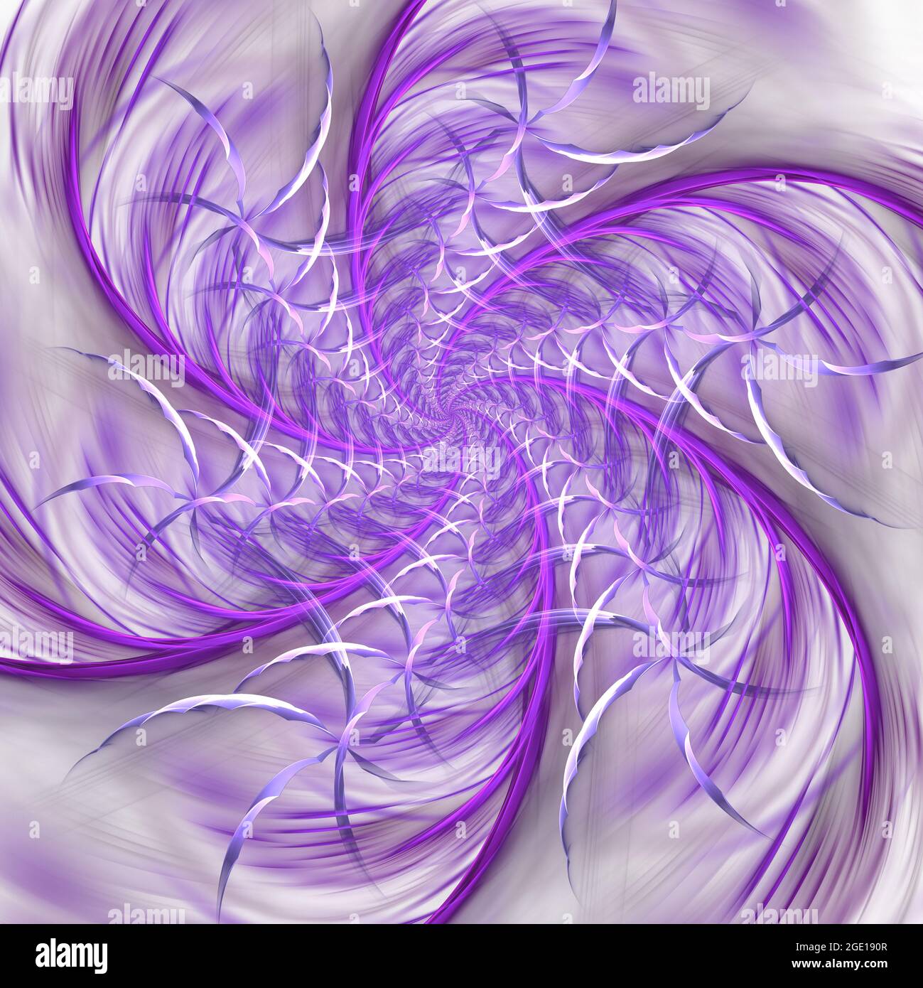 Spiral Fractal Background Image, Illustration - Vortex repeating spiral ...