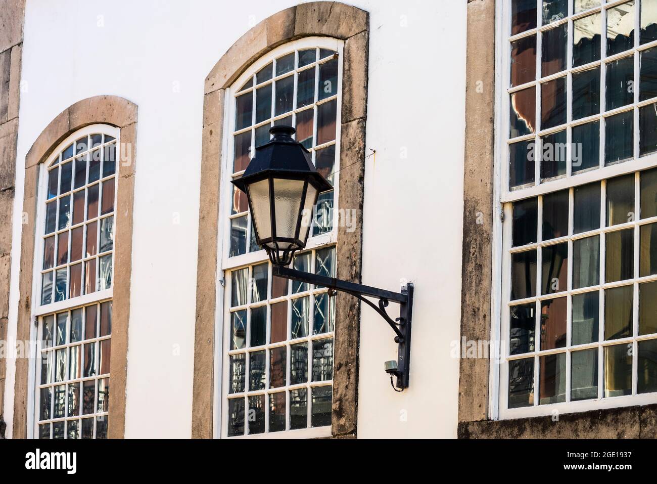 Old window details in color. Pelourinho, Salvador, Bahia, Brazil Stock ...