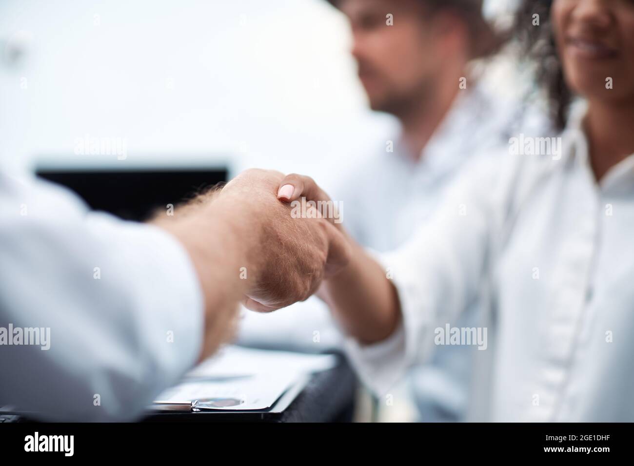 Business partners in multinational hi-res stock photography and images ...