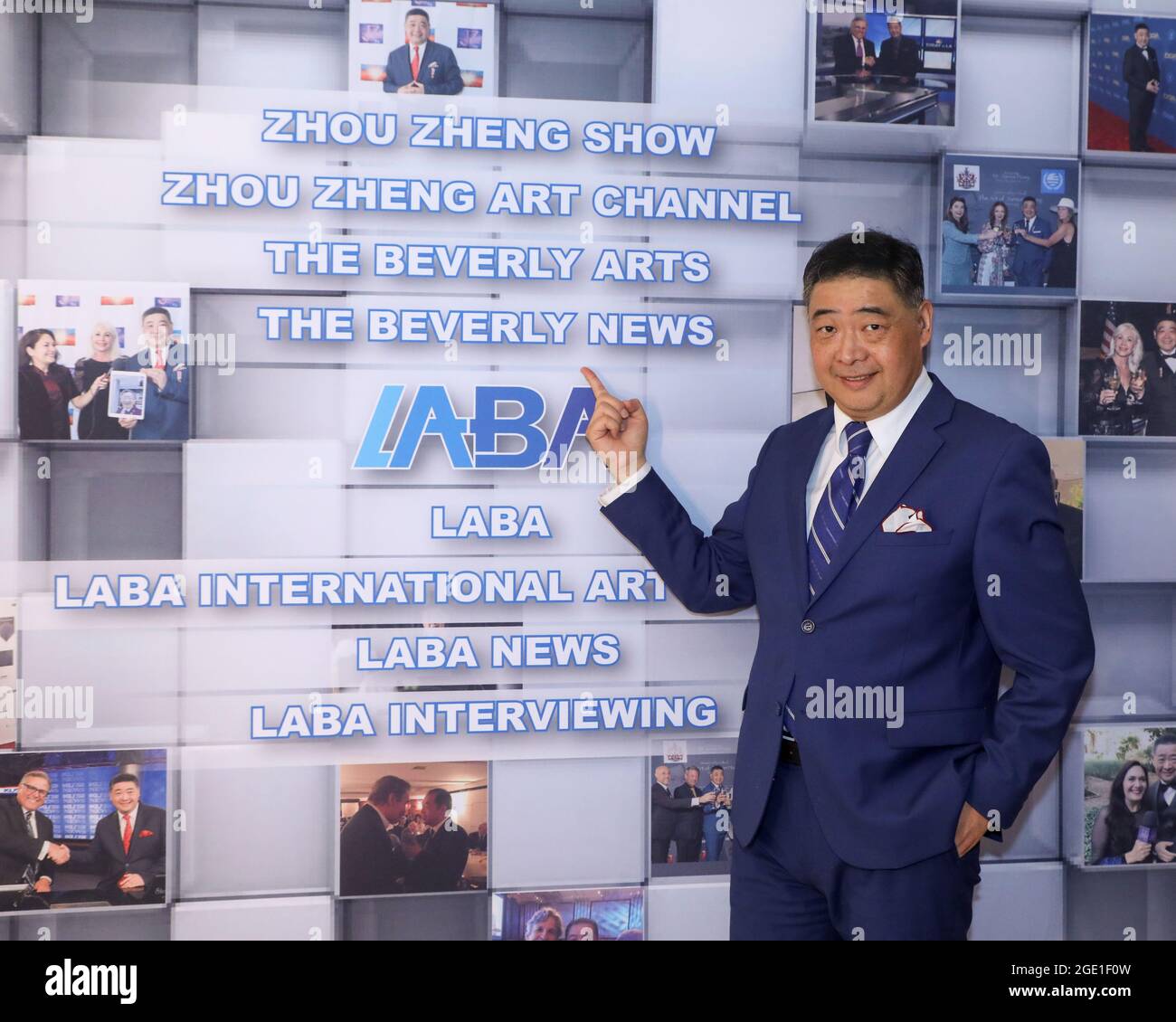 Los Angeles, California, USA. 13th August 2021. TV host Joey Zhou ...