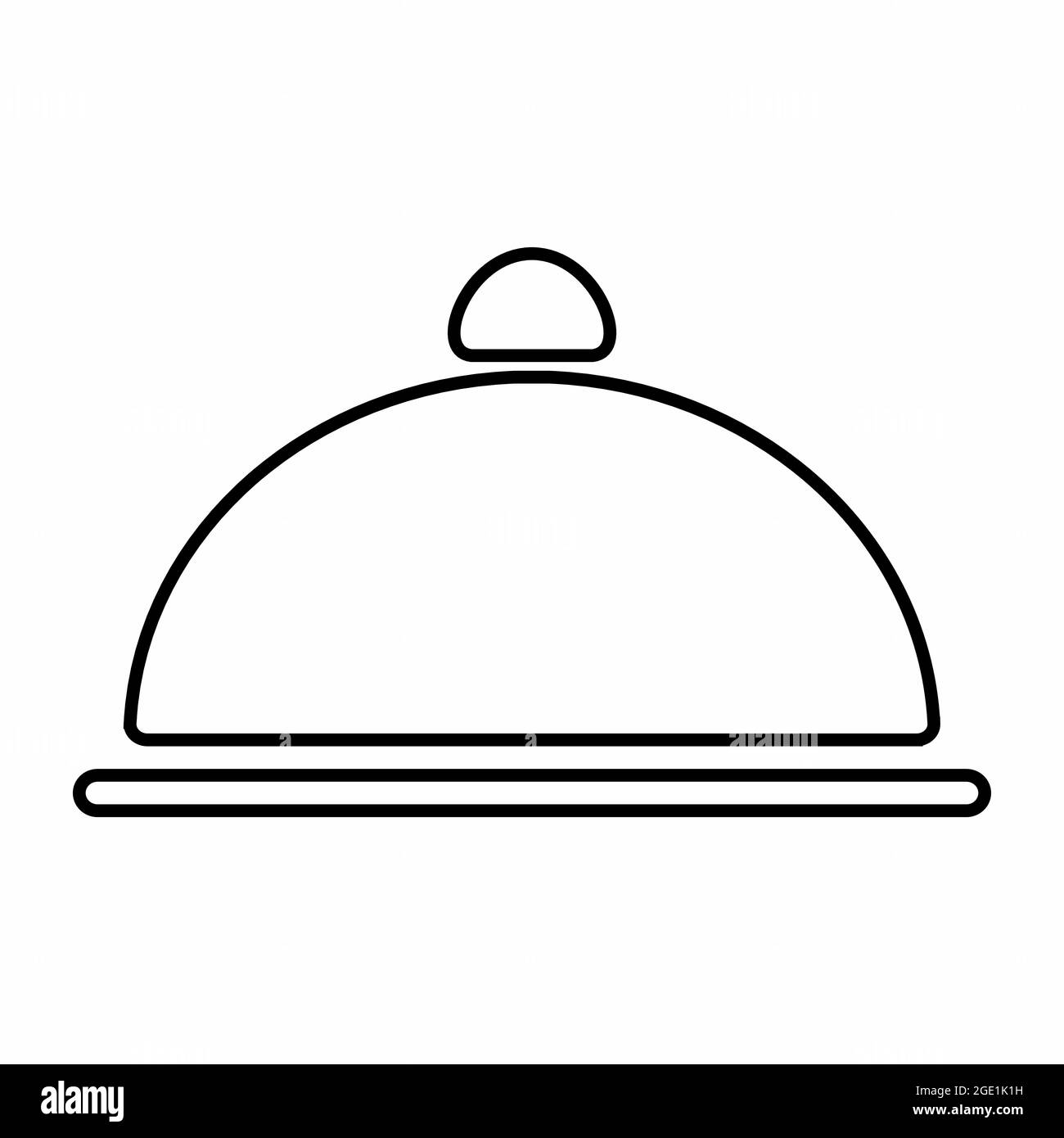 Vector Graphic of - Dinner - Line Style - simple illustration. Editable ...