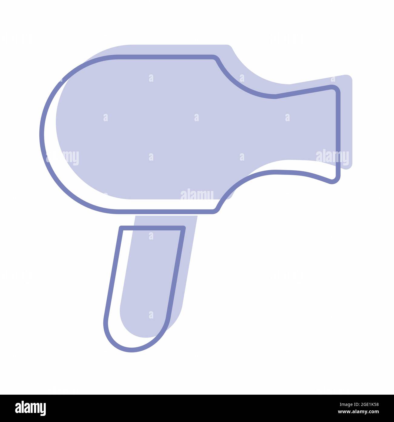 Vector Graphic of - Hair Dryer - Twins Style - simple illustration ...