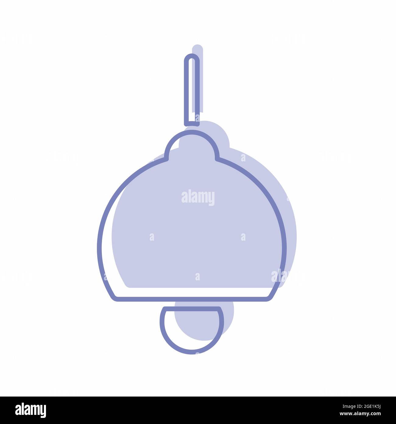 Vector Graphic of - Ceiling Light - Twins Style - simple illustration ...