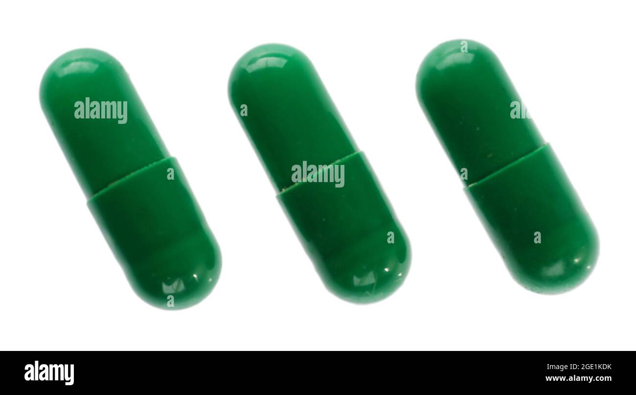 Group of pills isolated on white background Stock Photo - Alamy