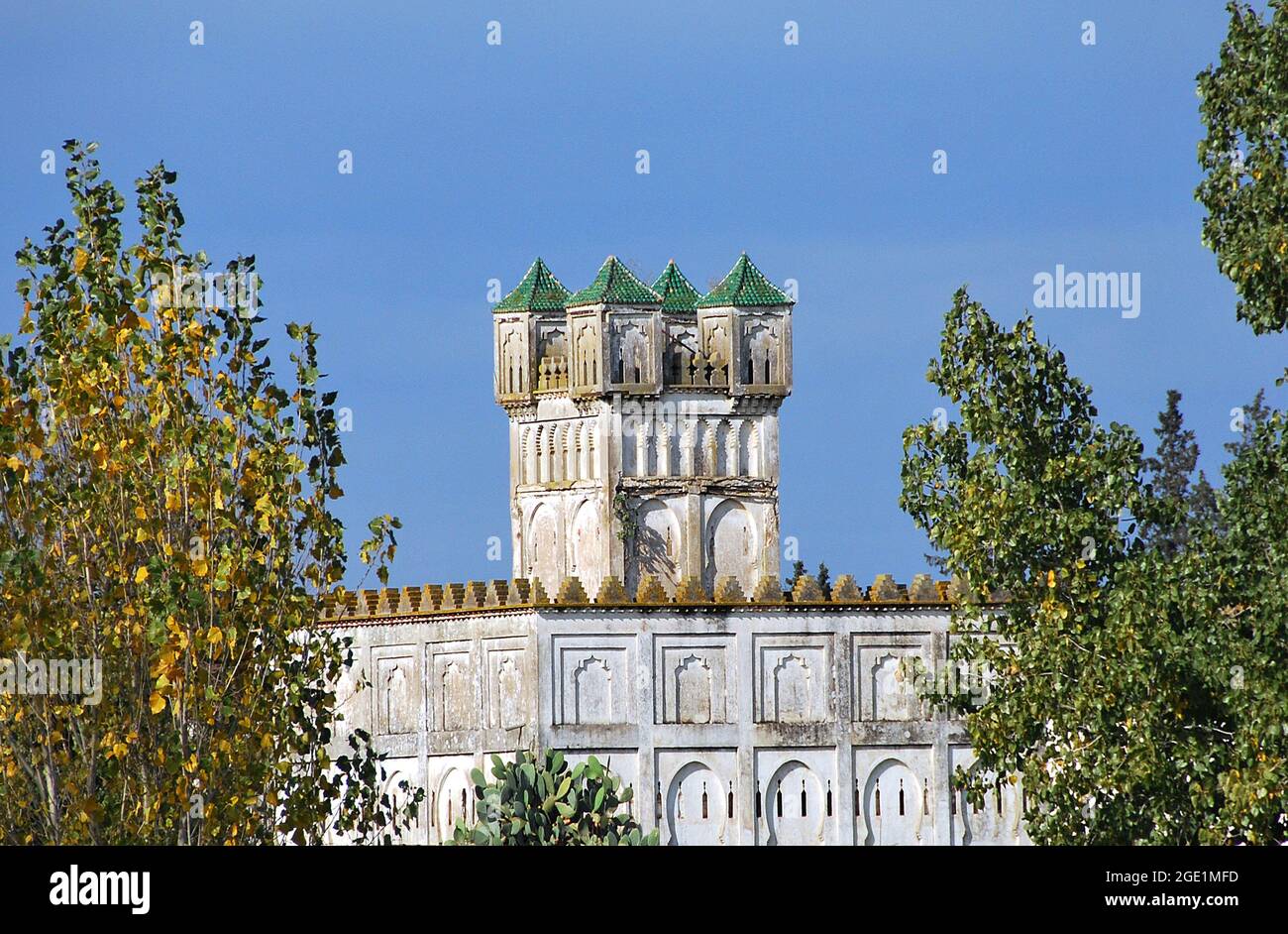 Old building spanish in nortern Morocco Stock Photo - Alamy