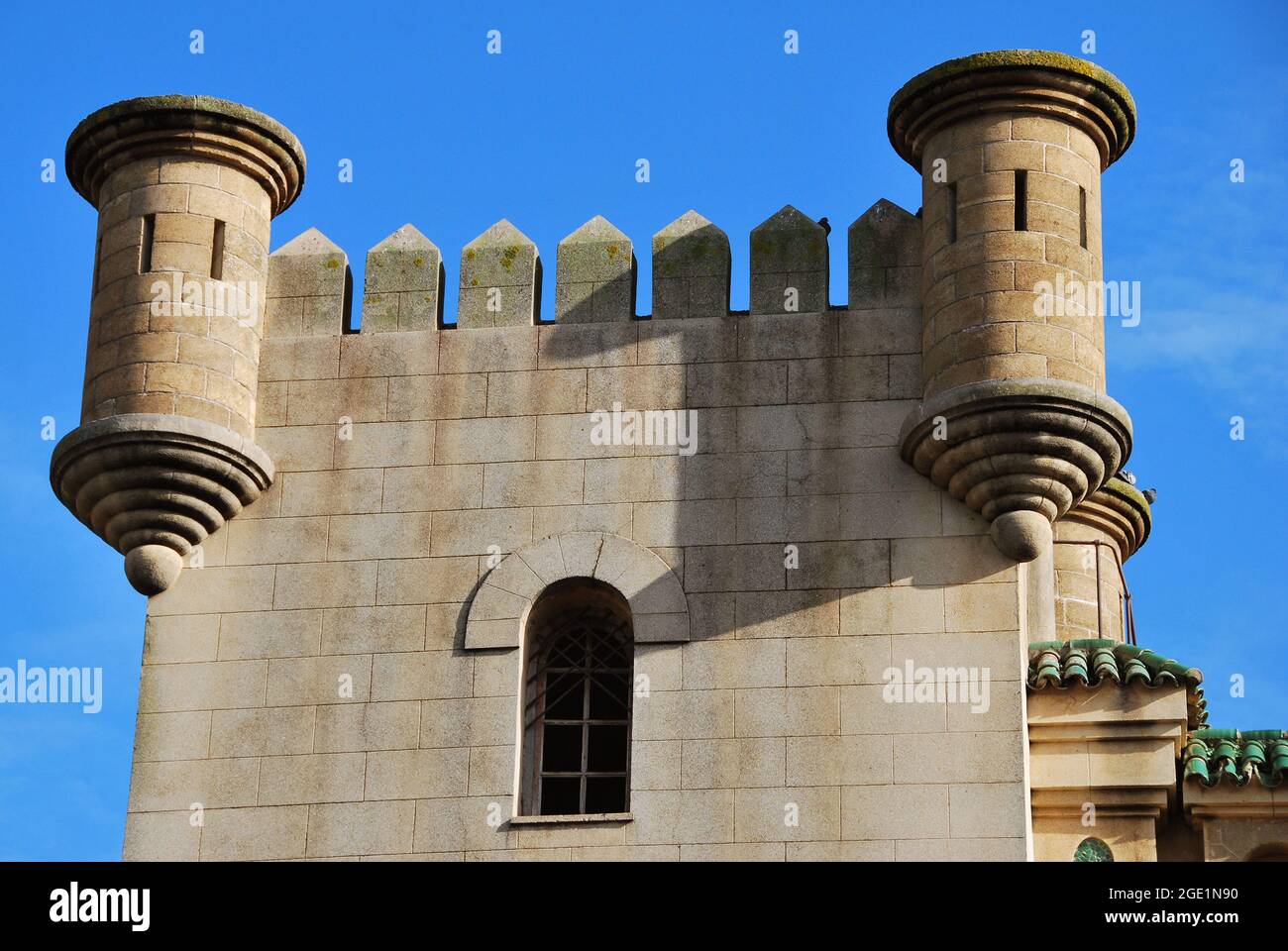 Old building spanish in nortern Morocco Stock Photo - Alamy