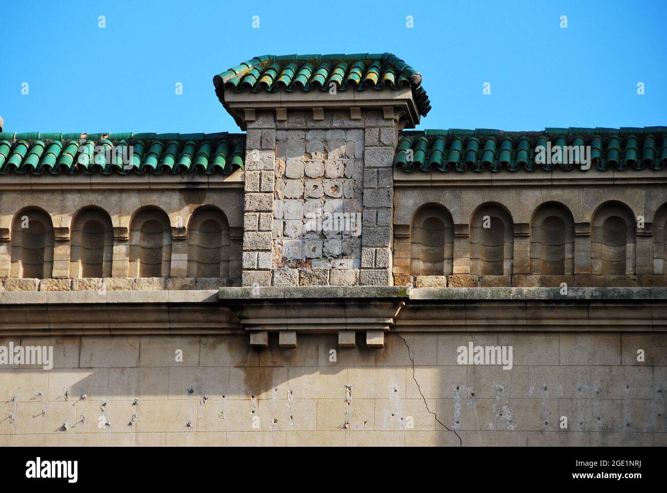 Old building spanish in nortern Morocco Stock Photo - Alamy