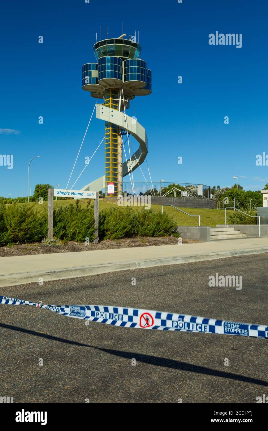 Australian police tape hi-res stock photography and images - Alamy