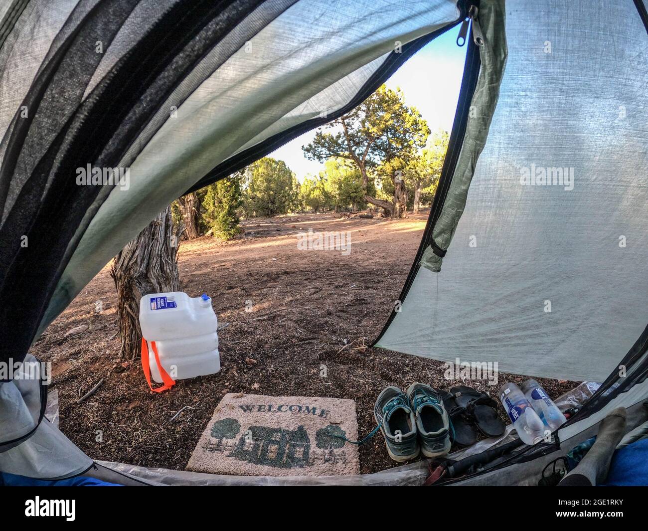 Camping on the Kaibab Plateau, Grand Canyon National Park, Arizona, U. S. A Stock Photo - Alamy