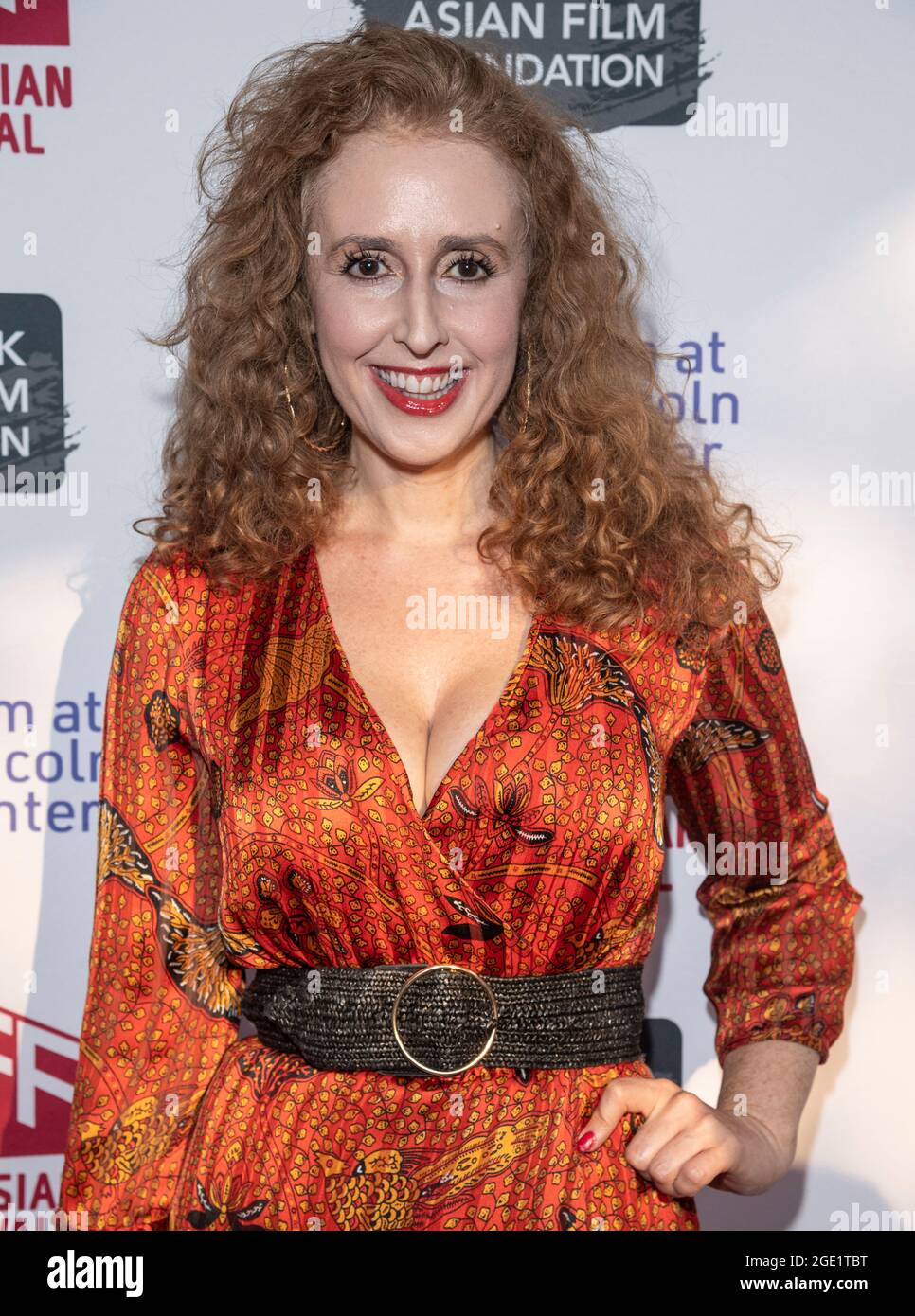 New York, NY - August 14, 2021: Bettina Bilger attends premiere of ...