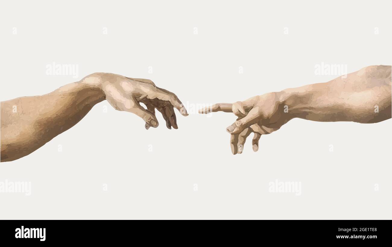 Creation Of Adam Hands High Resolution Stock Photography and Images - Alamy