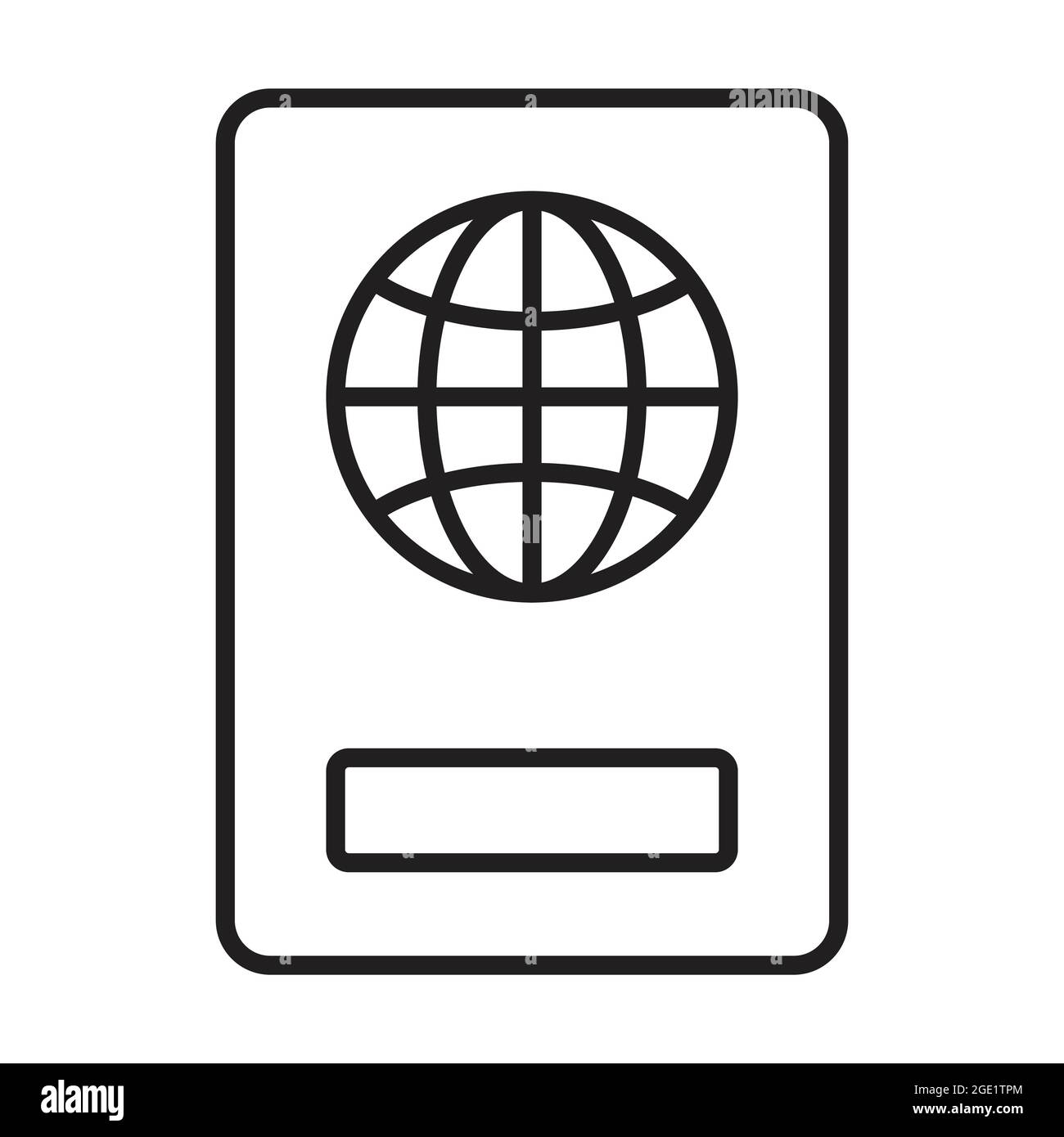 Passport Icon Vector