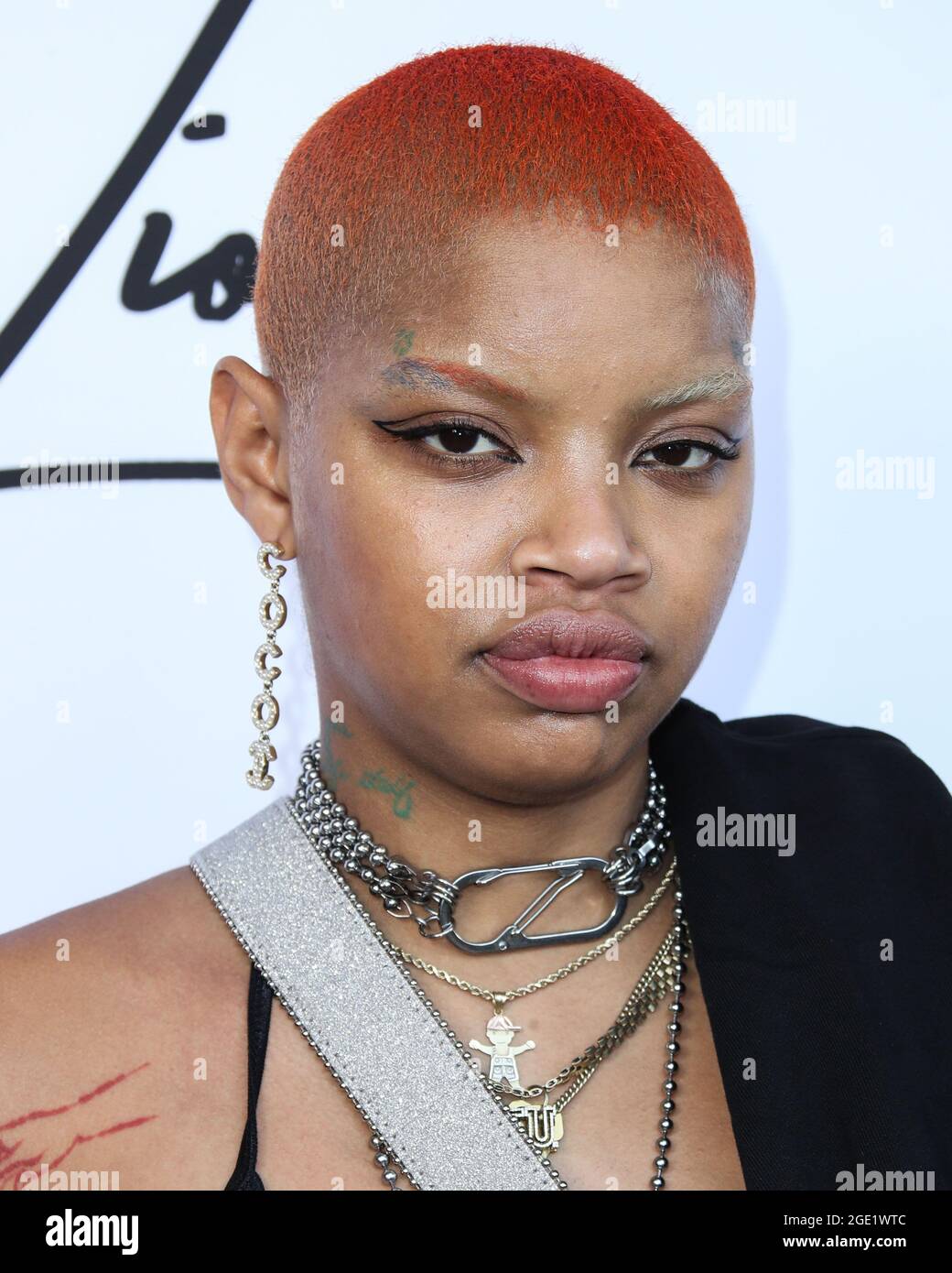 LOS ANGELES, CALIFORNIA, USA - AUGUST 15: Model Slick Woods (Simone ...