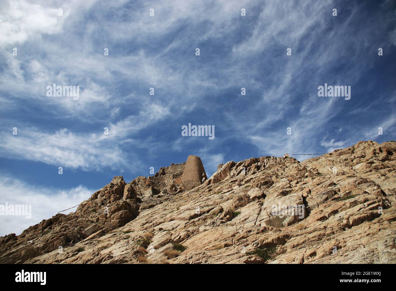 Fort on a mountain Stock Photo - Alamy