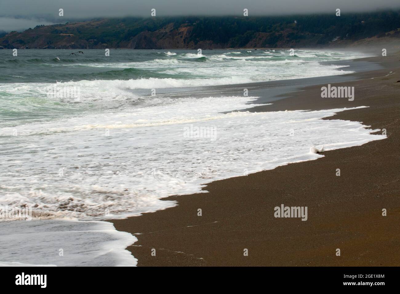 Beach surf, Ophir State Park, Oregon Stock Photo - Alamy