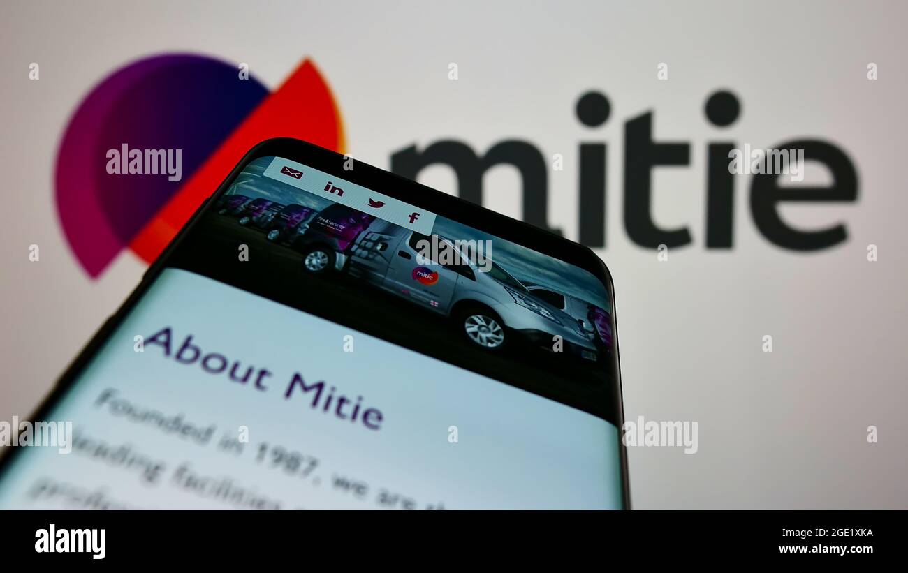 Mitie logo hi-res stock photography and images - Alamy