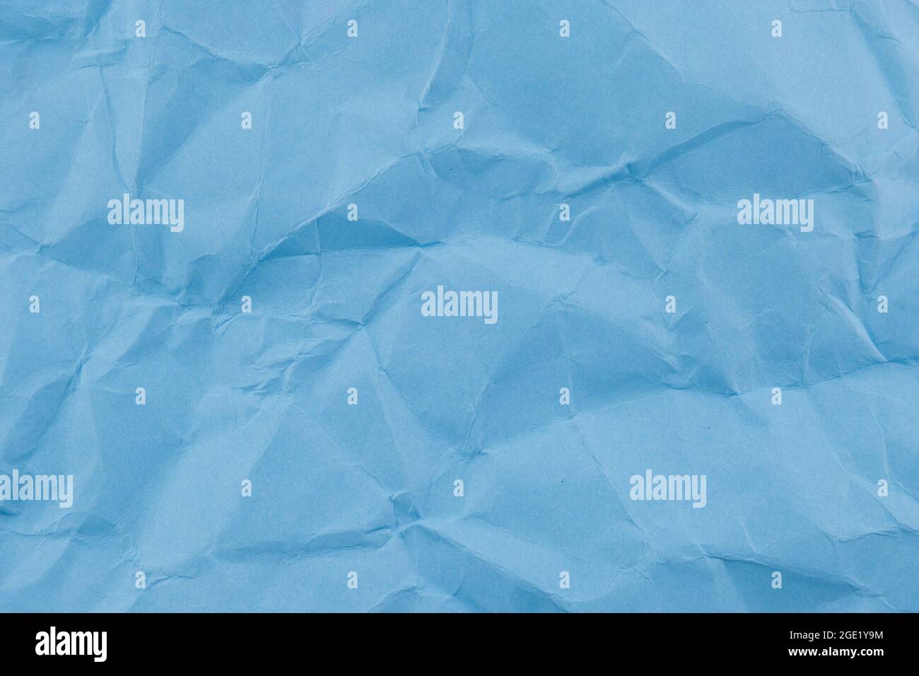 Blue crumpled paper texture background Stock Photo - Alamy