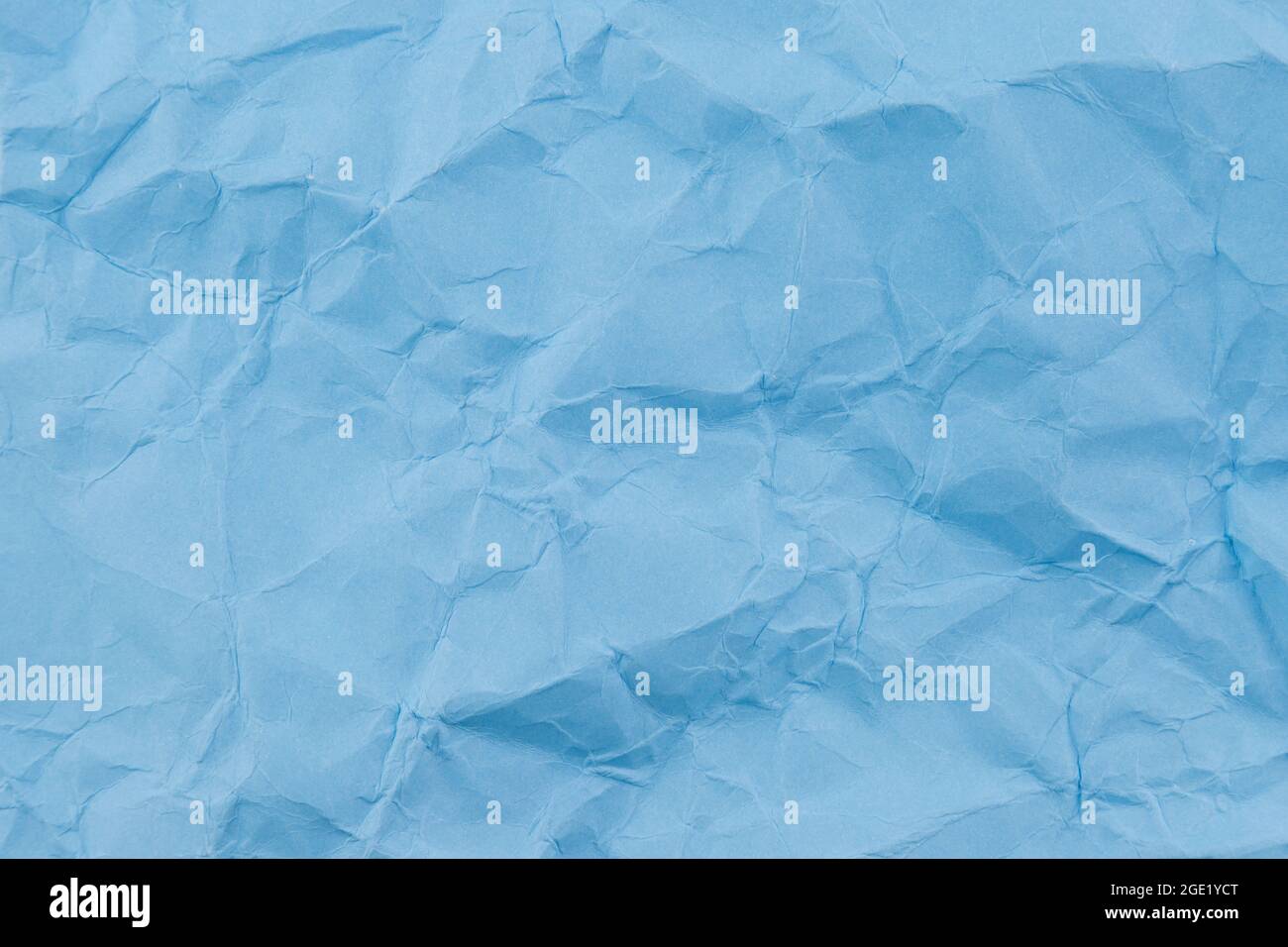 Blue crumpled paper texture background Stock Photo - Alamy